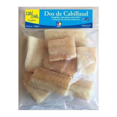 Skinless Cod Back MSC